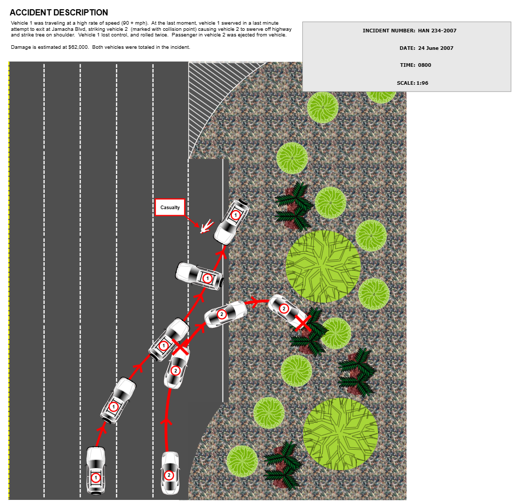 Freeway Accident Reconstruction