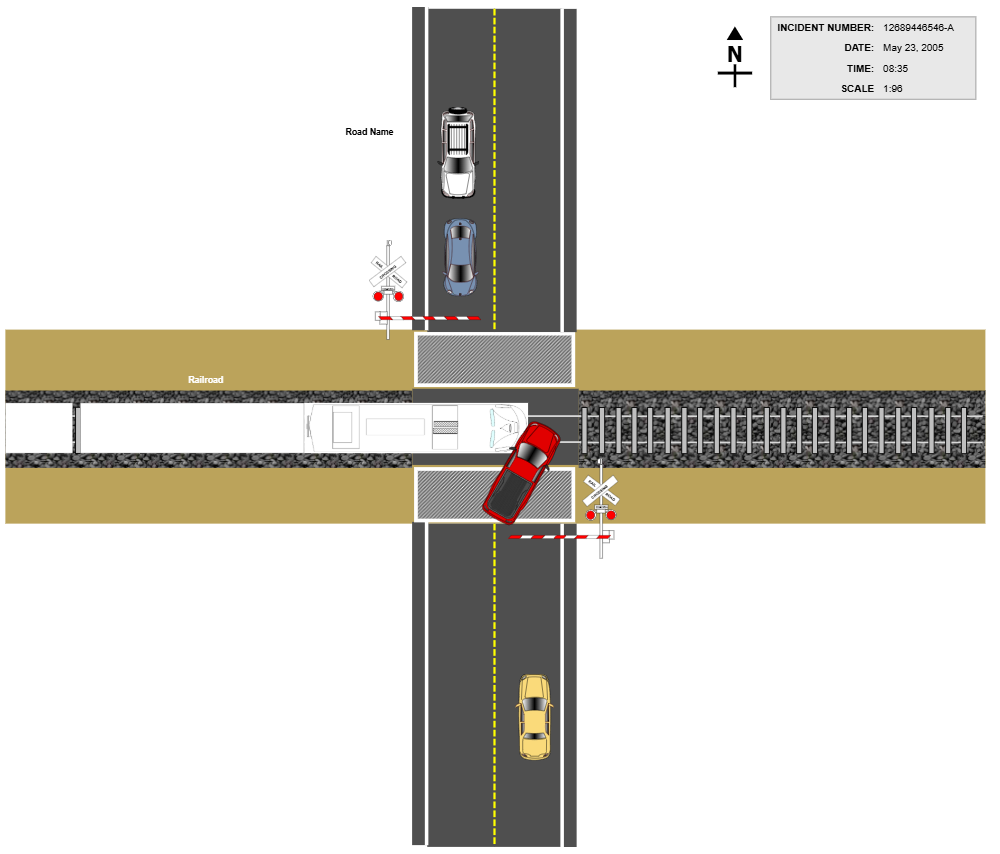 Train Car Accident Reconstruction