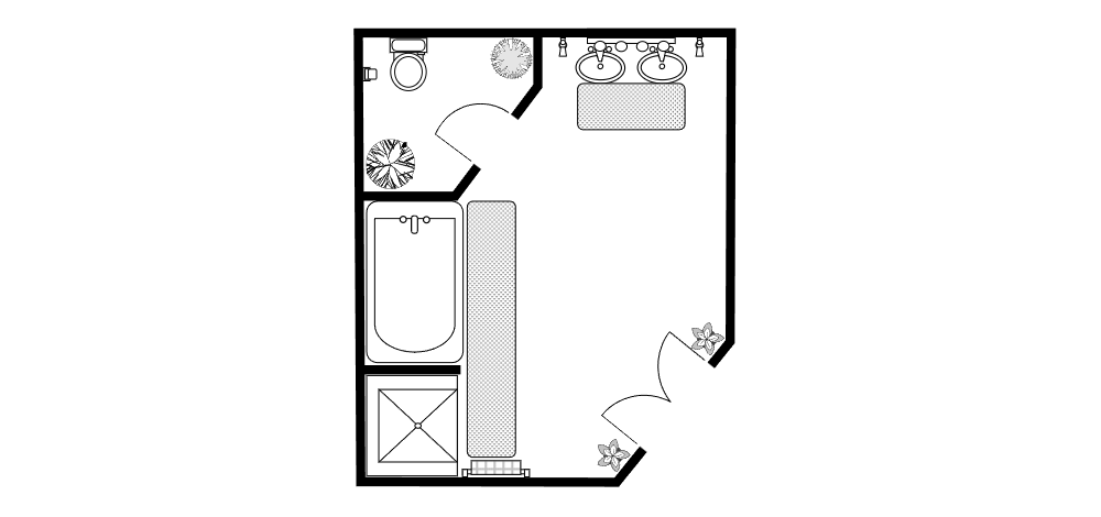 Bathroom Floor Plan