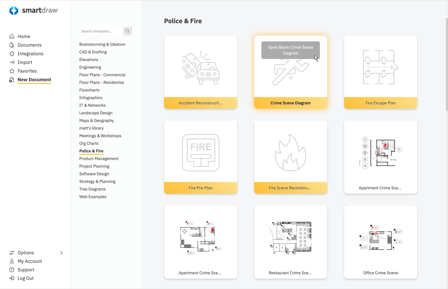 How to Sketch a Crime Scene | Draw a Crime Scene Diagram with SmartDraw