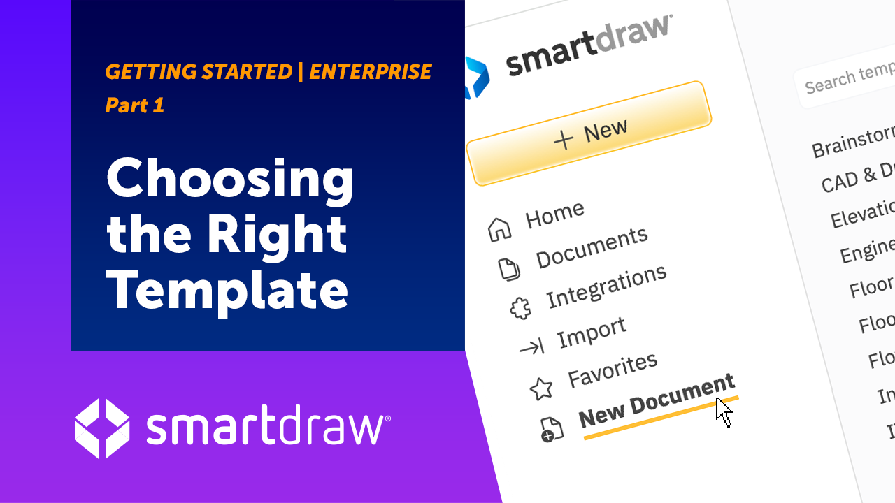 Getting Started with SmartDraw for Enterprise | Watch Step-by-Step ...