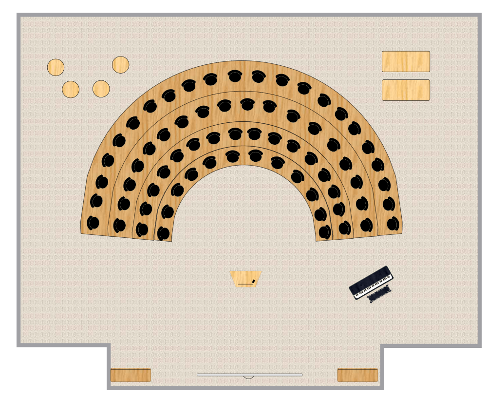Band Room Seating Chart