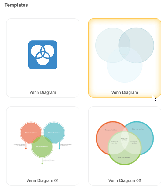 Venn Diagram Software - Get Free Venn Templates | SmartDraw Venn Diagram Software - Get Free Venn Templates | SmartDraw